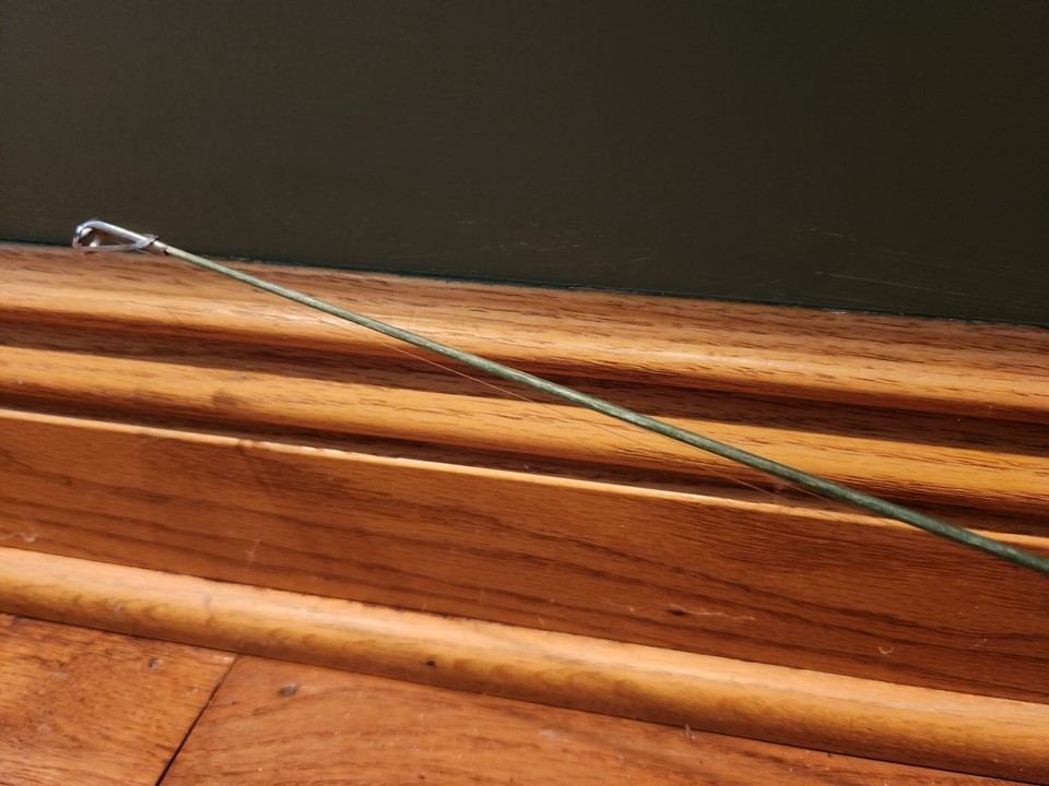 KALKASKA Tackle Co. - Primitive Vintage 27” Ice Fishing Jig Rod Pole ...