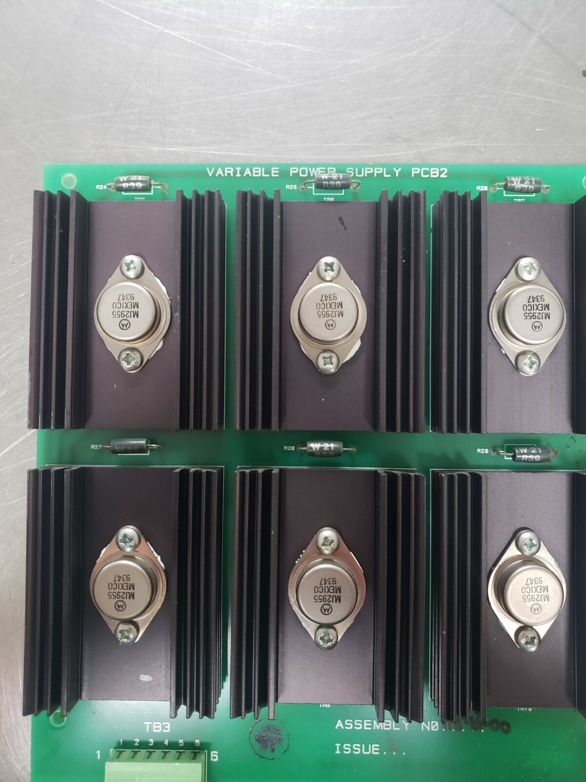 HARTRIDGE AVM 20-12 TEST BENCH VARIABLE POWER SUPPLY PCB2 BOARD | eBay