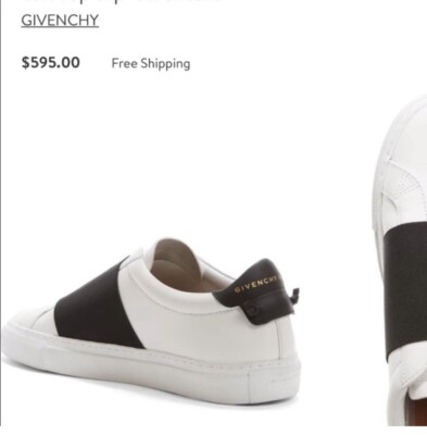 Authentic Givenchy Slip On Sneaker Low-Top White Size EU 37- US 7 | eBay