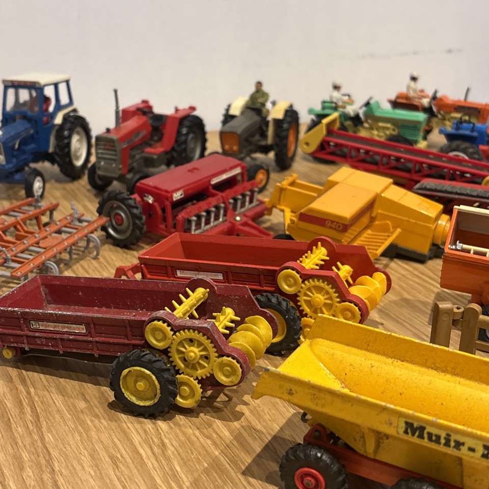 19 Britains Farm Toys Job Lot Vintage Bundle Mixed lot Vintage Vehicles ...