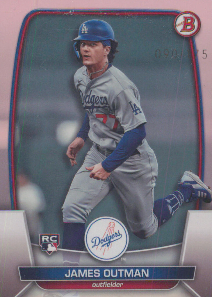 2023 Bowman - Pink #13 James Outman /175 (RC) for sale online | eBay