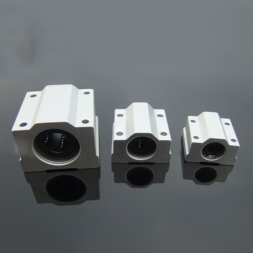 Linear Motion Shaft Sliding Bearing Block 8,10,12,13,16mm Bore Linear ...