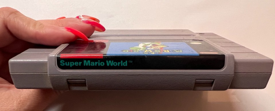 Super Mario World SNES Super Nintendo 1990 1991 Authentic Tested Works ...