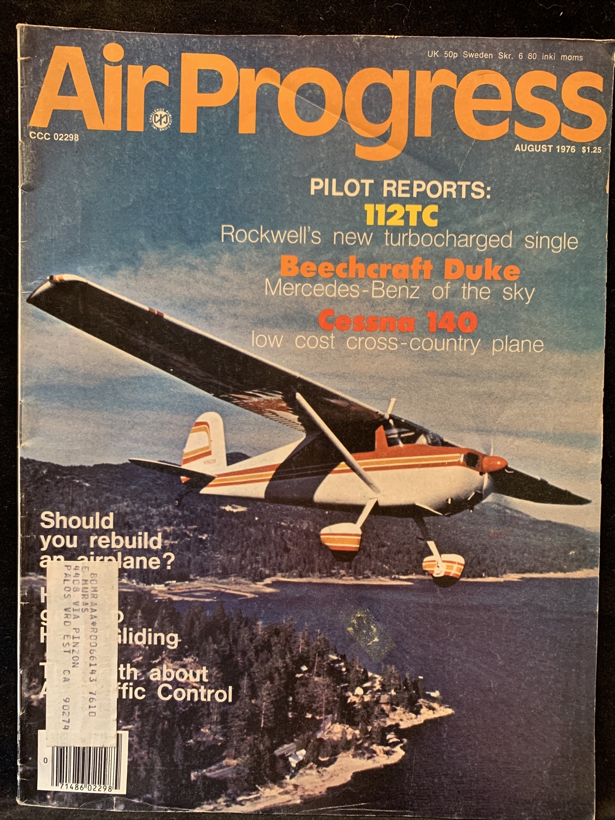 Air Progress Aviation Aircraft Magazine August 1976 | eBay