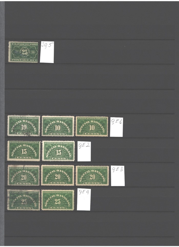 LOT OF BACK OF BOOK STAMPS MOSTLY USED | eBay