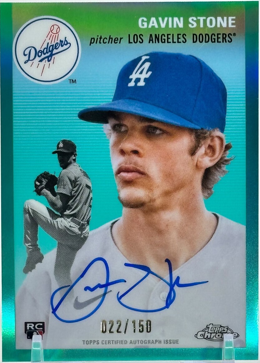 2023 Topps Chrome Platinum Anniversary - Autographs Gavin Stone #CPA-GS ...