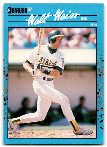 1990 Donruss Best of the AL Walt Weiss Oakland Athletics #95 | eBay