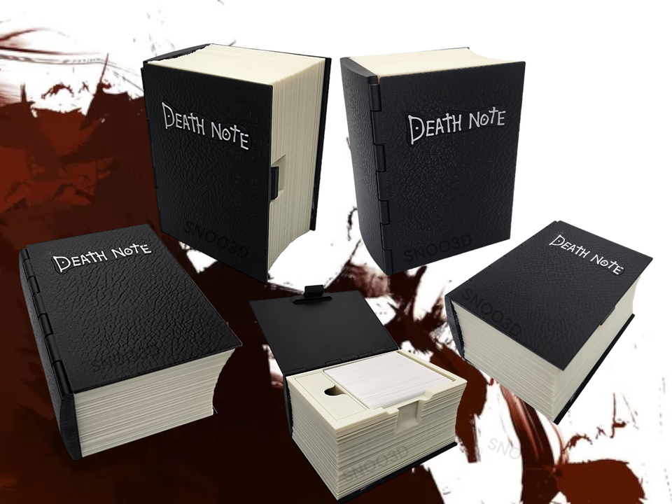 100+ Card Death Note Deck Box | MTG | EDH | Commander | Magic the ...