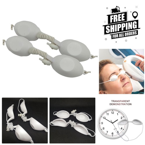 Transparent IPL Eye Shields with Silicone Edges - Protection For Beauty ...