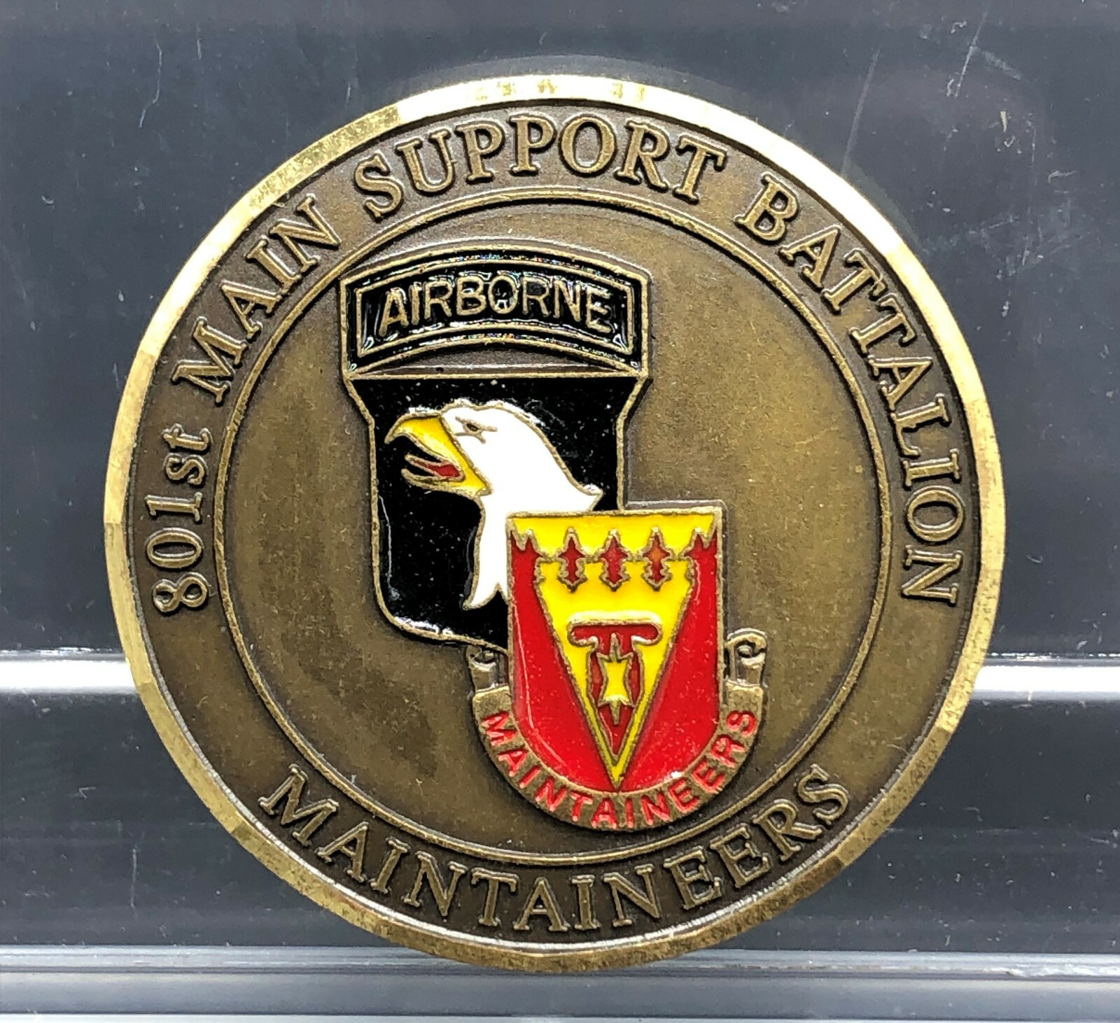 Commanders Coin of Excellence Air Assault - Mountaineers - Challenge ...