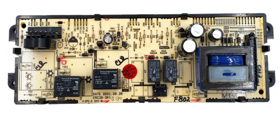 Genuine GE Range Control Board 191D3159P105 Same Day Shipping & 60 Days ...