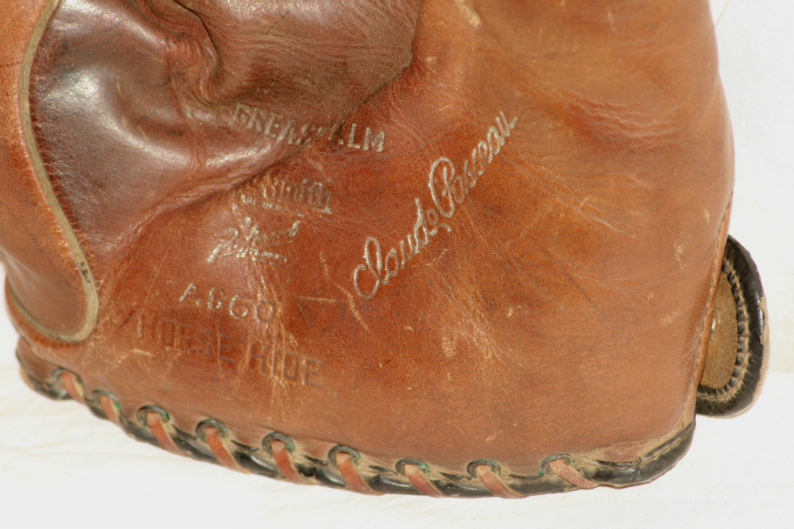 Circa 1940's, Claude Passeau, Player Endorsed Goldsmith Baseball Glove ...