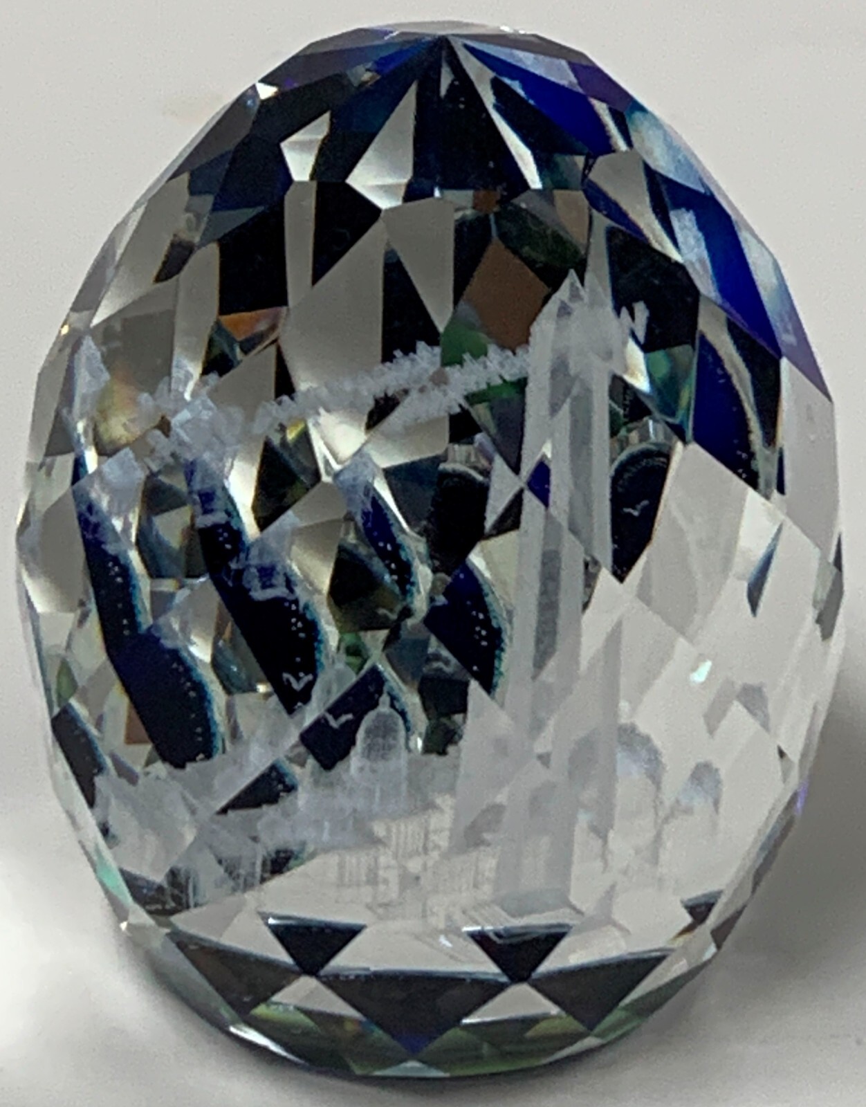 o'o'o . Washington DC PAPERWEIGHT . 2.5 inch . Prism Cut & Etched Art ...