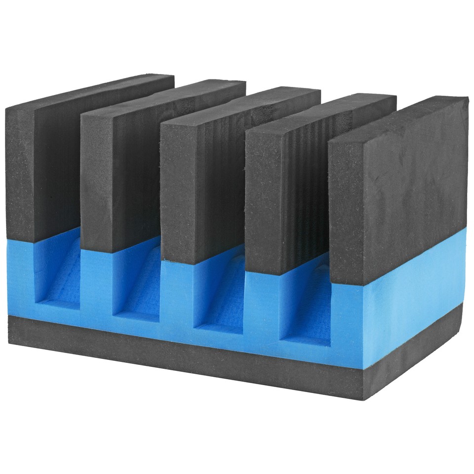 GPS Shooting Foam Pistol Cradle Blue Foam Holds Up To 4 Medium Size ...