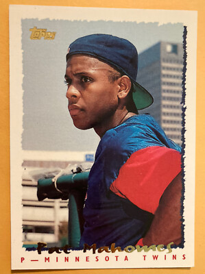 1995 Topps Pat Mahomes Diamond Vision #217 Minnesota Twins | eBay