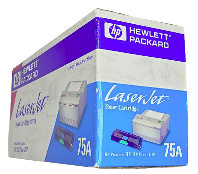 GENUINE HP LaserJet Toner Cartridge 92275A 75A - Black -Brand New in ...