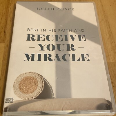 Rest In His Faith And Receive Your Miracle - Joseph Prince - 4 CD Set ...