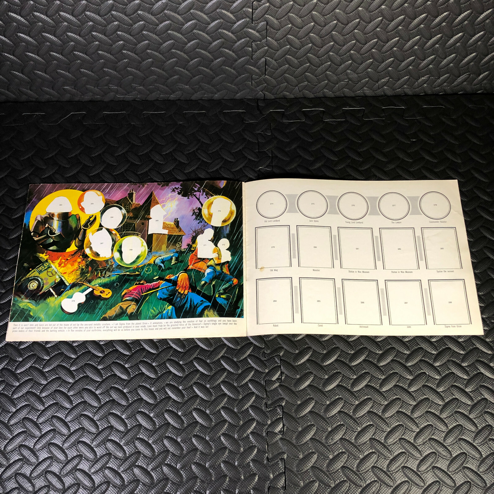 1970 AMERICANA HORROR PARADE NEW/UNUSED STICKER ALBUM VINTAGE MONSTERS ...