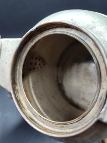 VINTAGE ROME METAL WARE Cooper Finish Tarnished Tea Pot 6.5"H | eBay