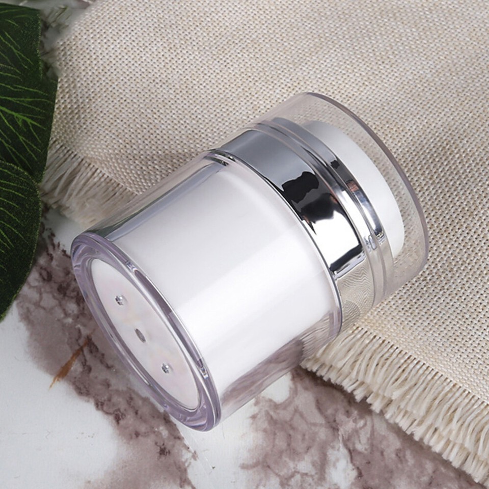 2Pcs Vacuum Sub Jars Sub Bottles Creams Jars Trip Hotel Camping | eBay