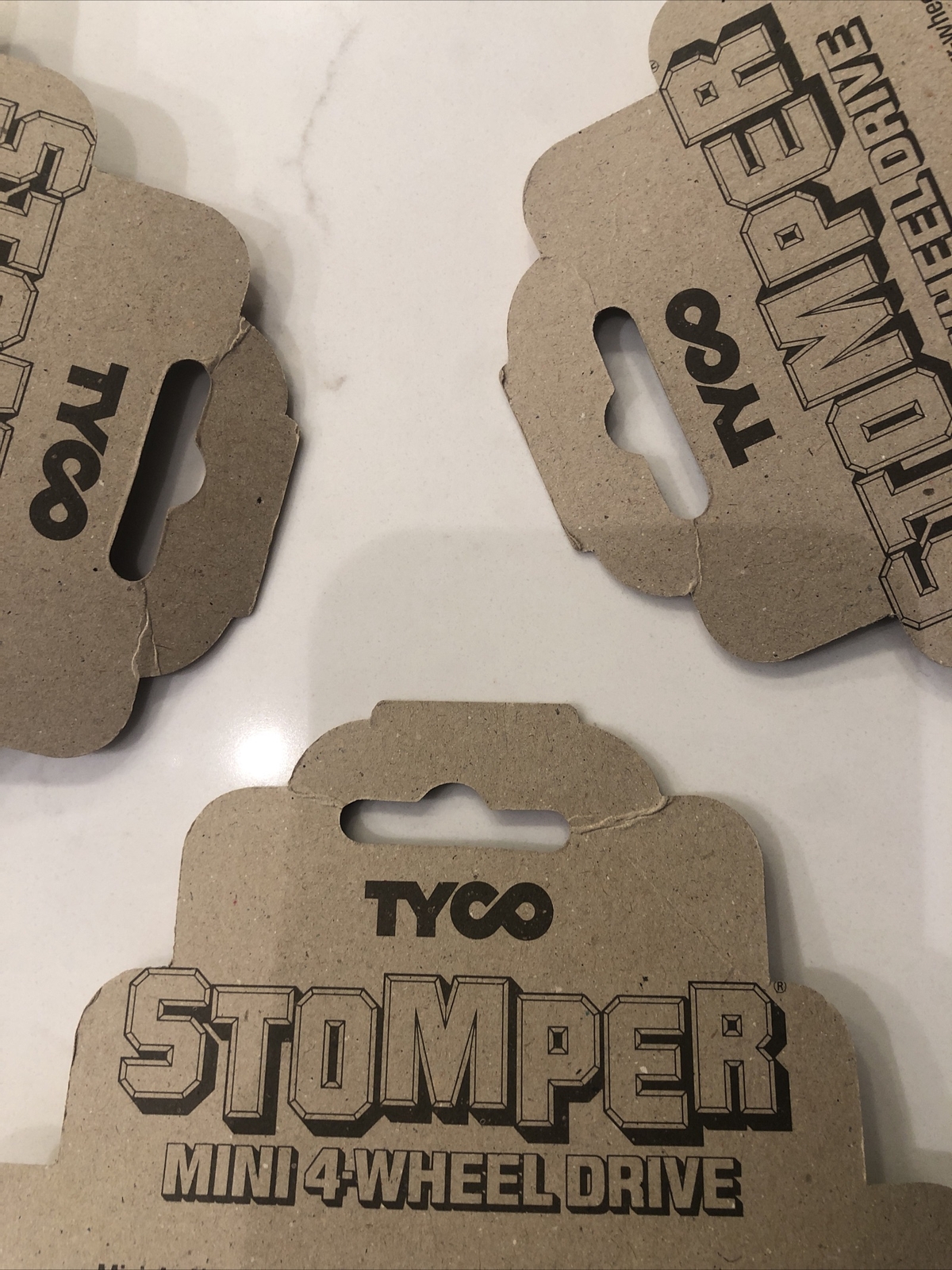 (3) Tyco Stomper Mini 4 Wheel Drive Jeep #60837 Rare!!!! NOS Vintage | eBay