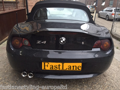 BMW Z4 Series Custom Build Stainless Steel Exhaust Cat Back | eBay UK