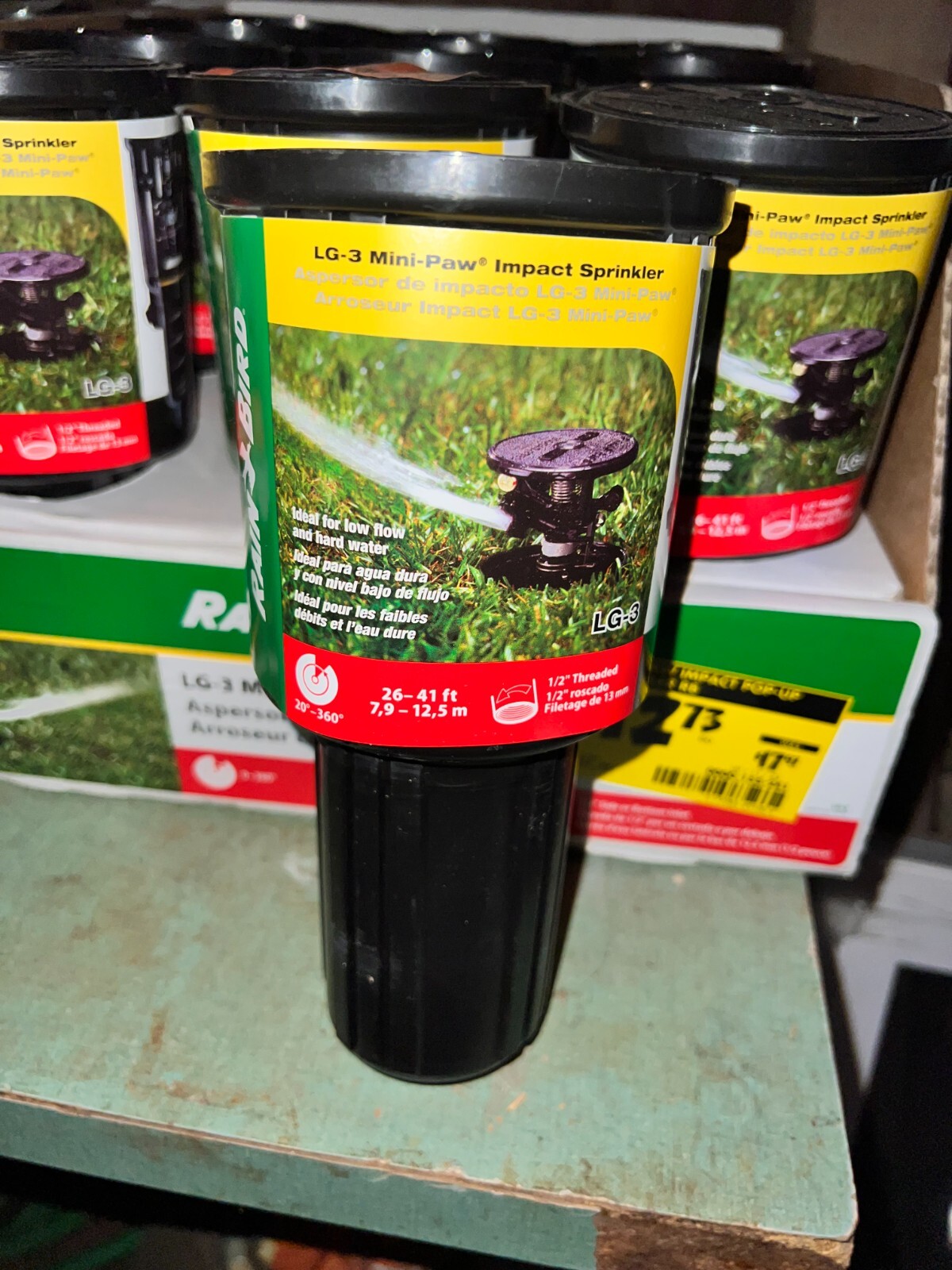 Rain Bird LG-3 Mini-Paw Pop-Up Impact Rotor Sprinkler | eBay