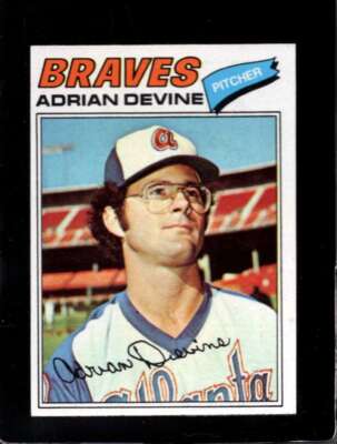 1977 Topps #339 Adrian Devine NM Near Mint Braves | eBay