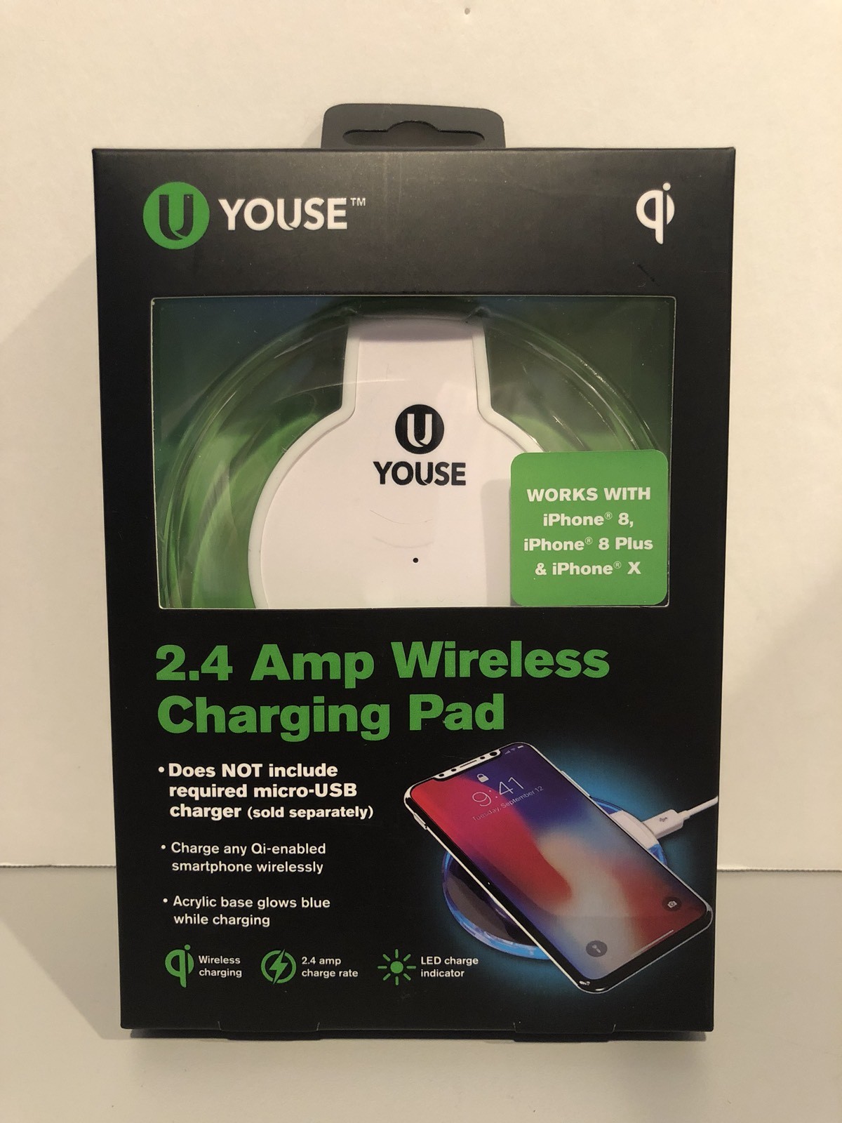 U Youse 2.4 Amp Wireless Charging Pad for sale online | eBay