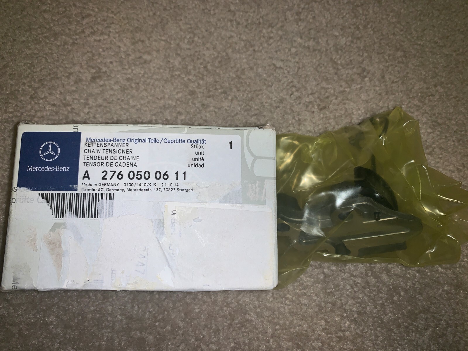 Brand new Genuine OEM Mercedes-Benz Engine Timing Chain Tensioner ...
