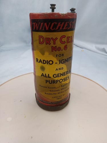Vintage Antique Winchester No.6 Dry Cell Battery | eBay