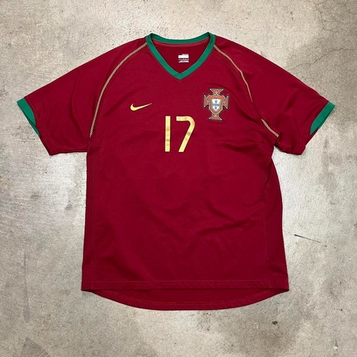 Nike Cristiano Ronaldo Portugal 2006 World Cup Home Football Jersey ...