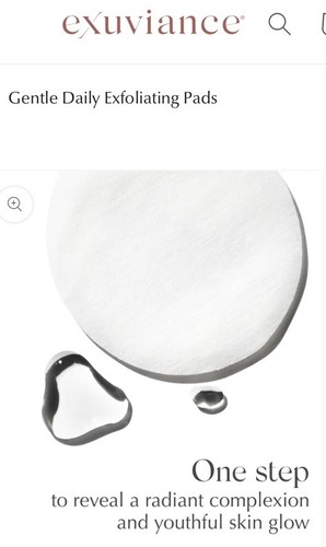 Exuviance Gentle Daily Exfoliating Pads 60 Full Sz 1.9 Oz Pro ...