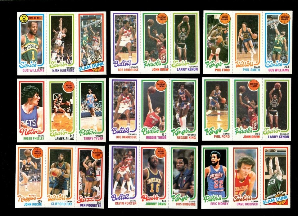 1980 TOPPS BASKETBALL PARTIAL SET 63/176 NMMT *359411 | eBay