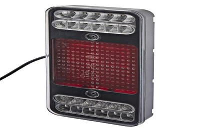 HELLA Tail Light Rear Lamp Left Right Black LED 12V 2VP345900-411 | eBay