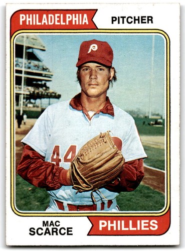 1974 Topps #149 Mac Scarce | eBay
