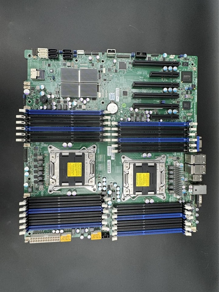 X9DRI-LN4F+ SUPERMICRO INTEL DUAL SOKCET LGA 2011 DDR3 SERVER ...