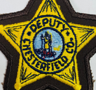 3.5" Chesterfield County Deputy Sheriff Virginia Police Patch A3 | eBay