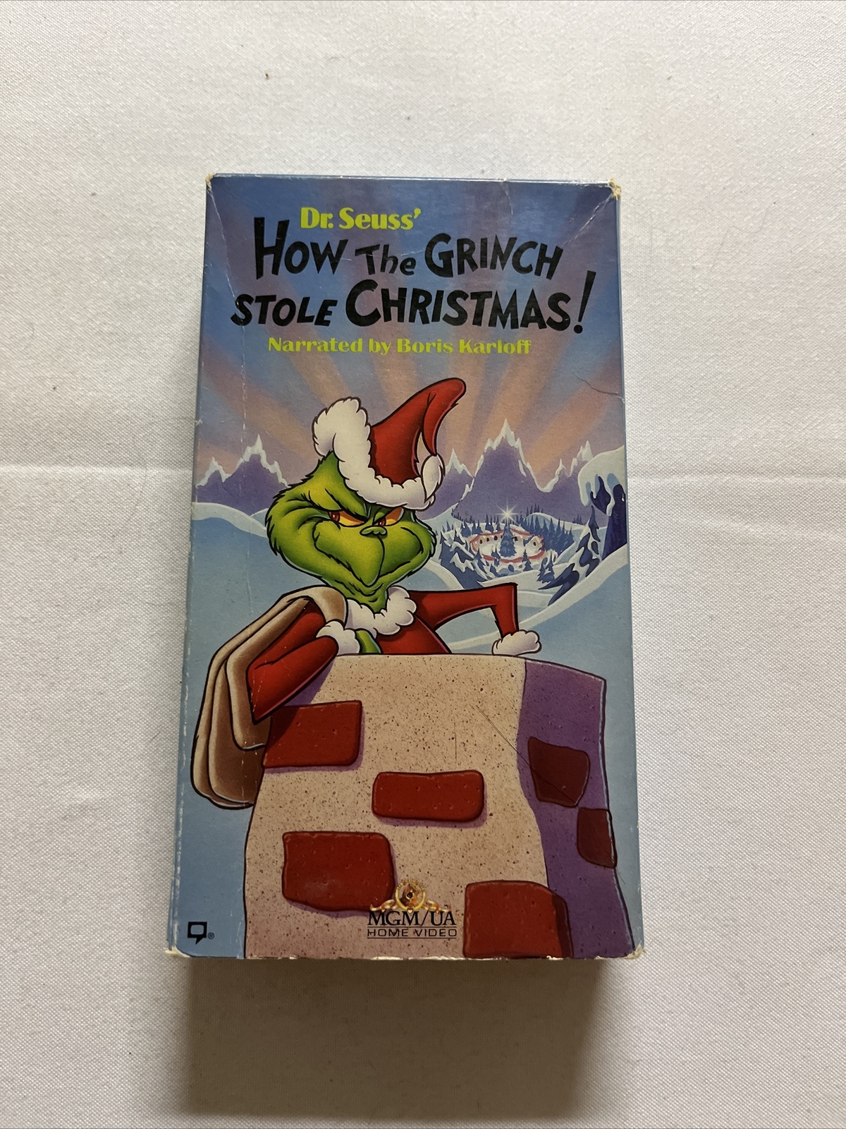 1966 HOW THE GRINCH STOLE CHRISTMAS VHS Tape, COMPLETE/TESTED SEE ...