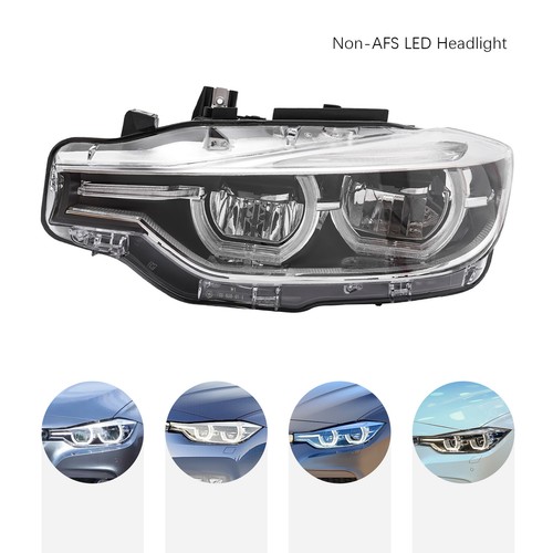Left Driver Side Headlight LED Headlamp For 2016-2019 BMW 3Series F30 ...