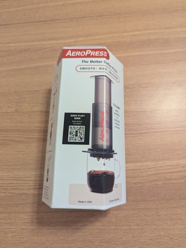 AeroPress Coffee/Espresso Maker 1-3 Cup New in Box | eBay