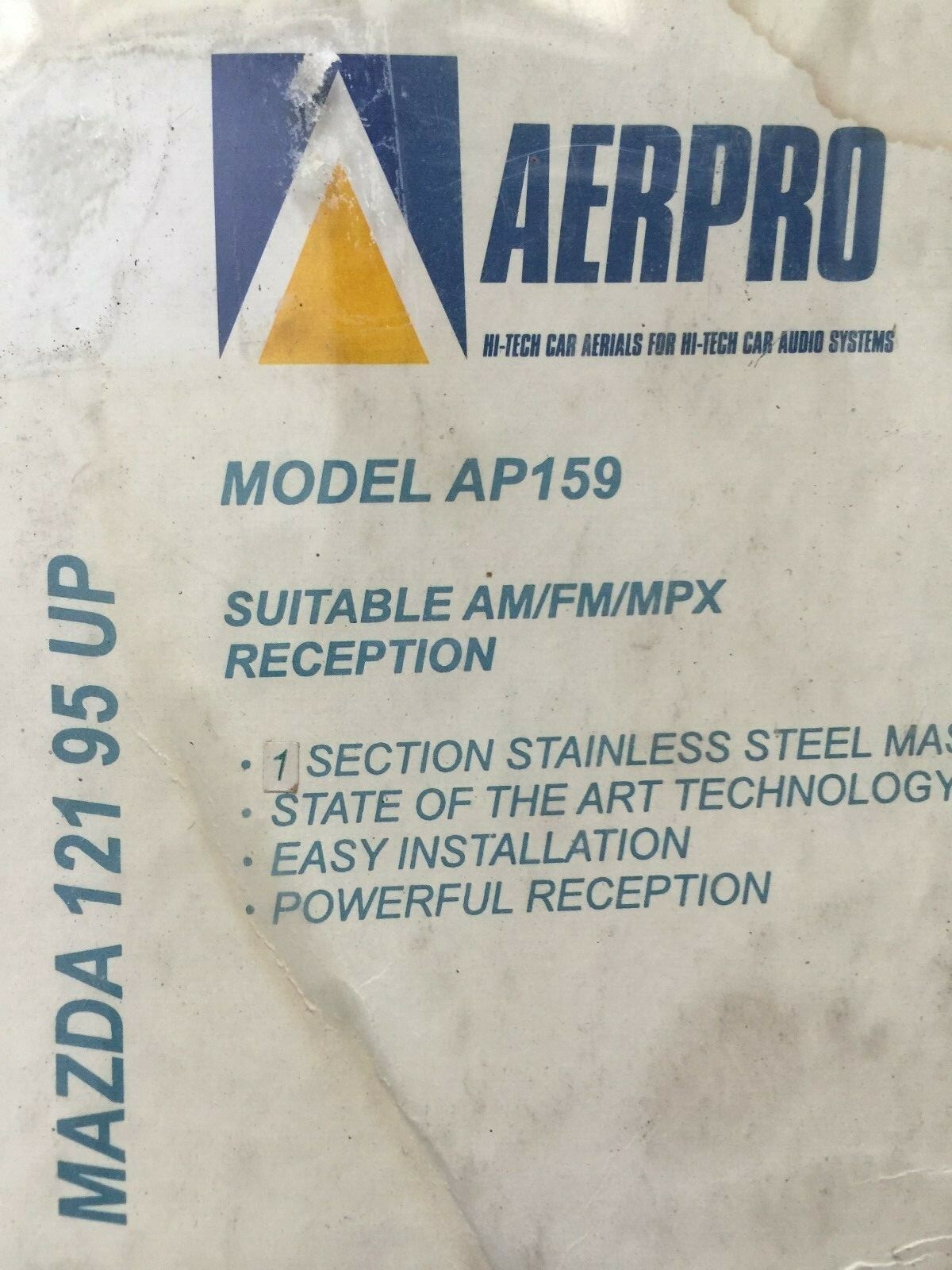 AERPRO AP159 MAZDA 121 95 UP MODEL AP159 9317114869579 | eBay