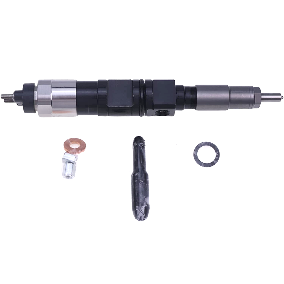 6PCS Fuel Injector RE529118 RE524382 095000-6490 for John Deere 6068 ...