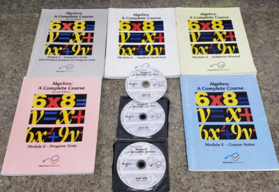 Algebra: A Complete Course Module E (Second Edition) 2000 | eBay