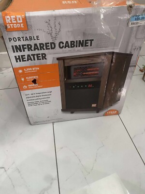 RedStone Infrared Cabinet Heater - Portable Space Heater for Home or ...