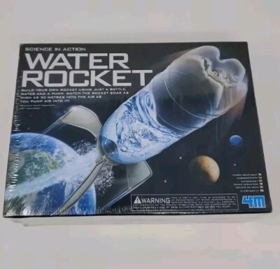 Water Rocket Kit DIY Science Space STEM Educational Project, New Sealed ...