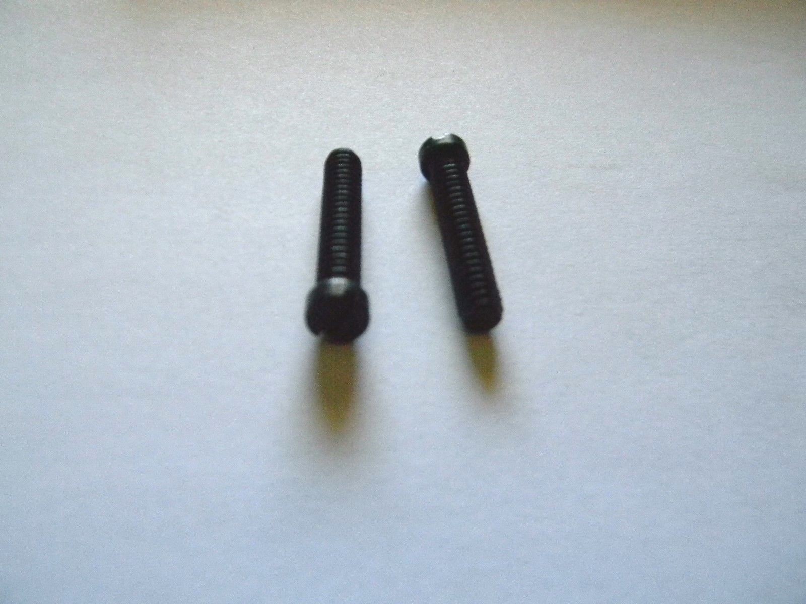 Gun Screws- Blued Fillister Slotted Head 10-24 X 1" (2) | eBay