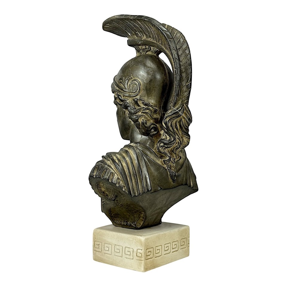 Alexander the Great Macedonian King Bust Moldano Plaster Statue ...