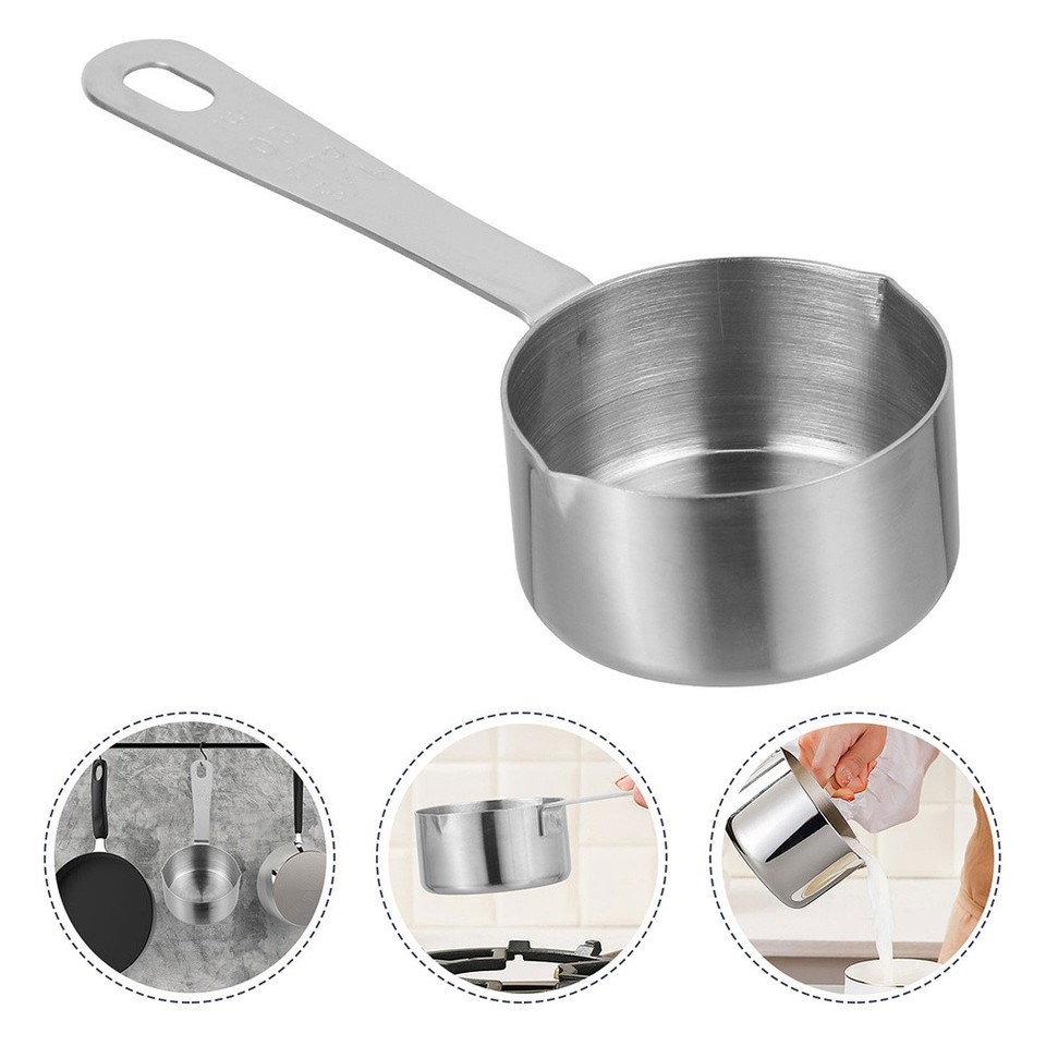 Grill Cups Utensils Cooking Sauce Pot Steel Small Pot Small Saucepan ...