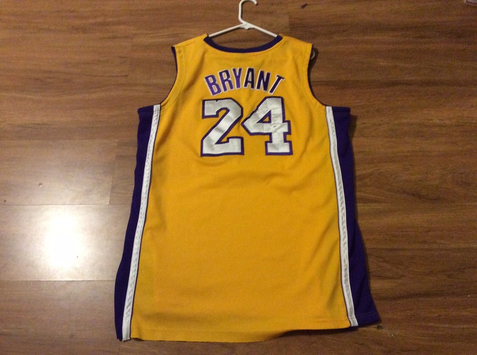 VINTAGE! Kobe Bryant Los Angeles Lakers Adidas Stitched Jersey, Size 54 ...